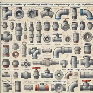 Different Types of Fire Pipe Fittings